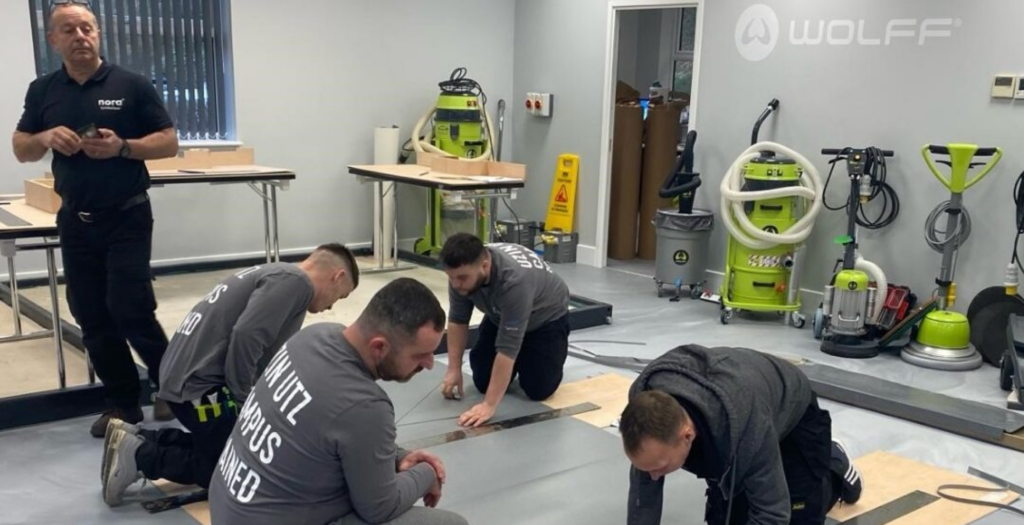 Floor Installation Training with UZIN UTZ - Floorscape